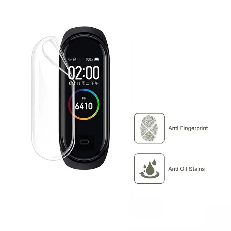 3D Hydrogel Protective Film for Amazfit Band 5 ล์ม Smart Watch ฟิล์ม TPU ฟิล์มกันรอยหน้าจอทรง ...
