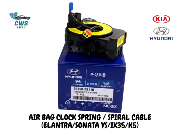 HYUNDAI & KIA AIR BAG CLOCK SPRING / SPIRAL CABLE FOR HYUNDAI ELANTRA ...