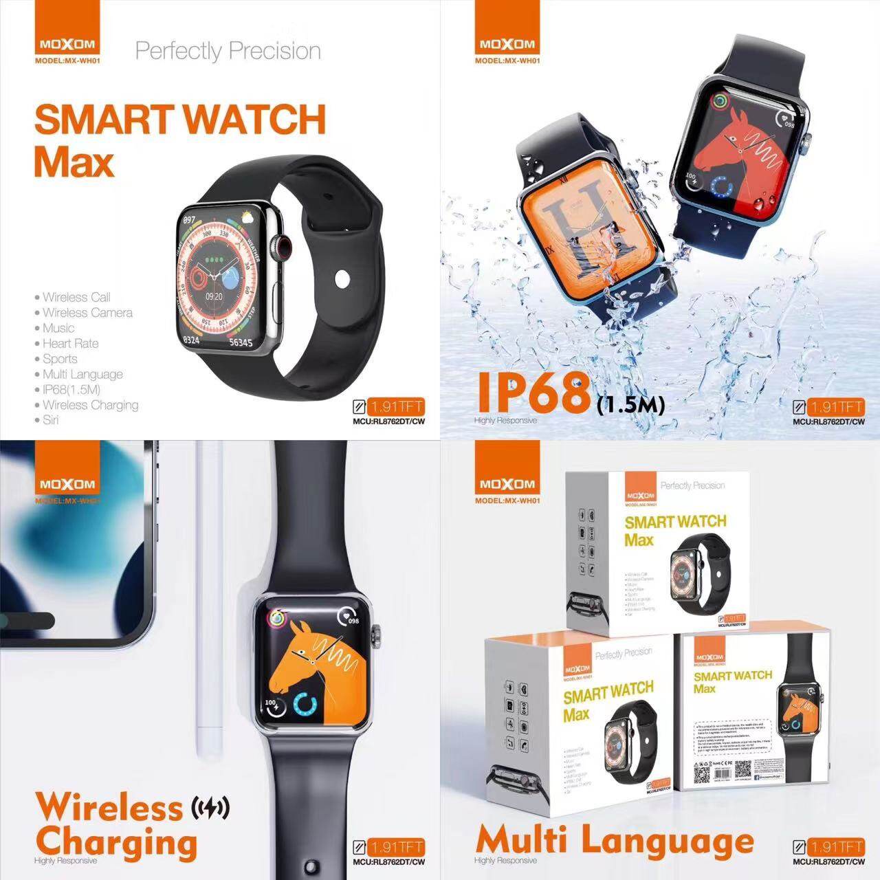 MOXOM SMART WATCH MX-WHO1 | Lazada