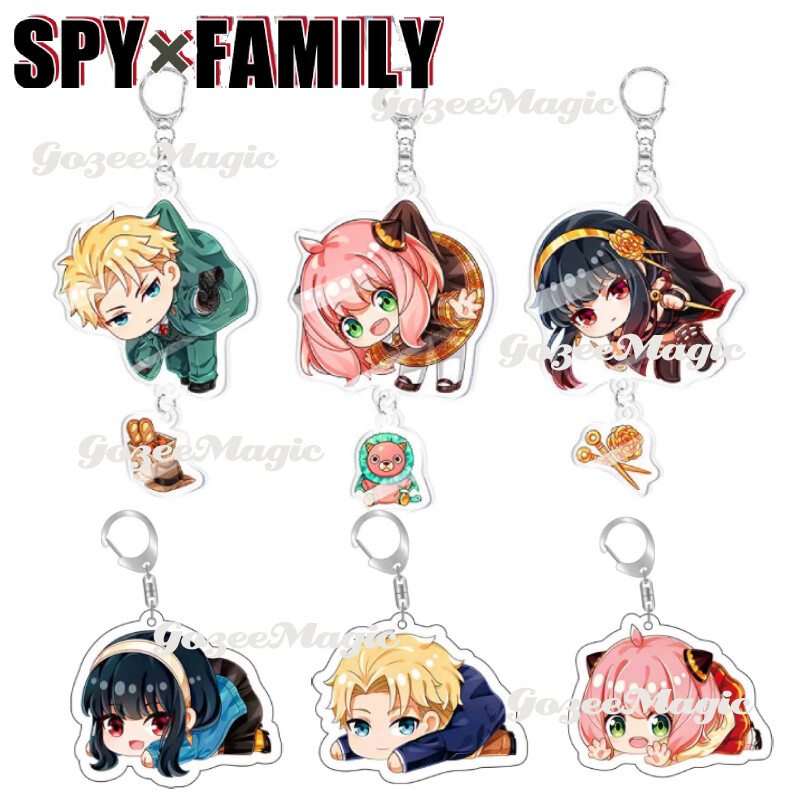 การ์ตูน SPY Key Ring Play X FAMILY พวงกุญแจอะคริลิค Twilight Yor Forger ...
