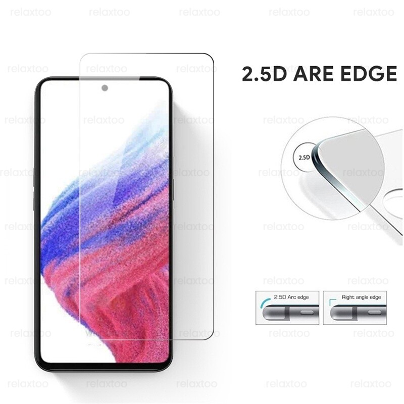 SGP Hybrid 5Pcs กระจกนิรภัยสำหรับ Samsung Galaxy A33 A53 A73 A23 A13 A03 A72 A52s A42 A32 A22 ...