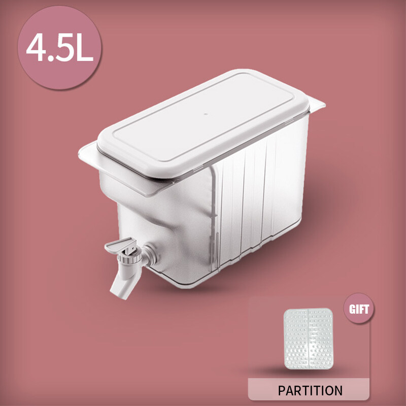 4.5L Refrigerator Cold Kettle with Faucet Household Lemonade Bottle ...