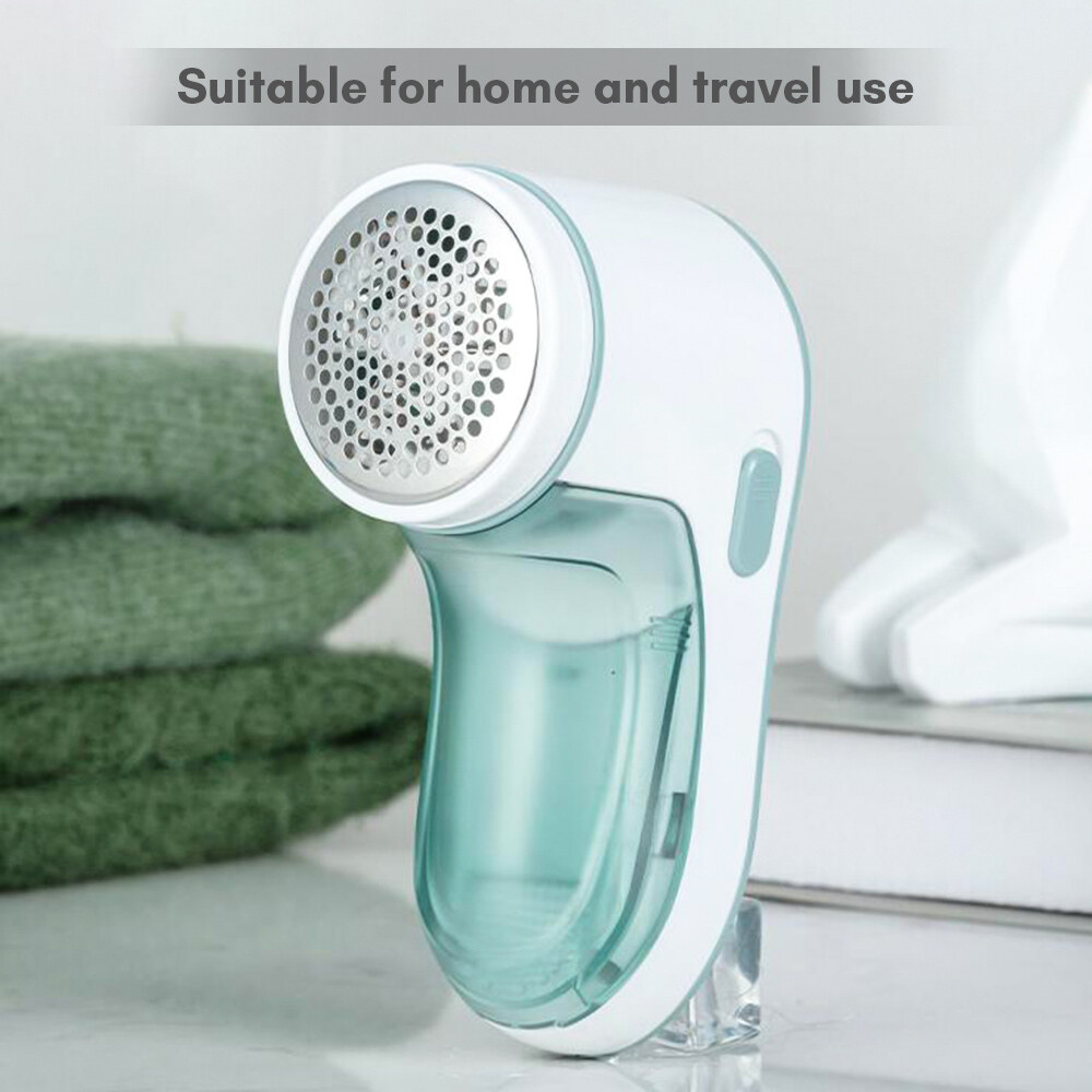 Portable Fabric Shaver Lint Remover Sweater Defuzzer Battery Powered ...