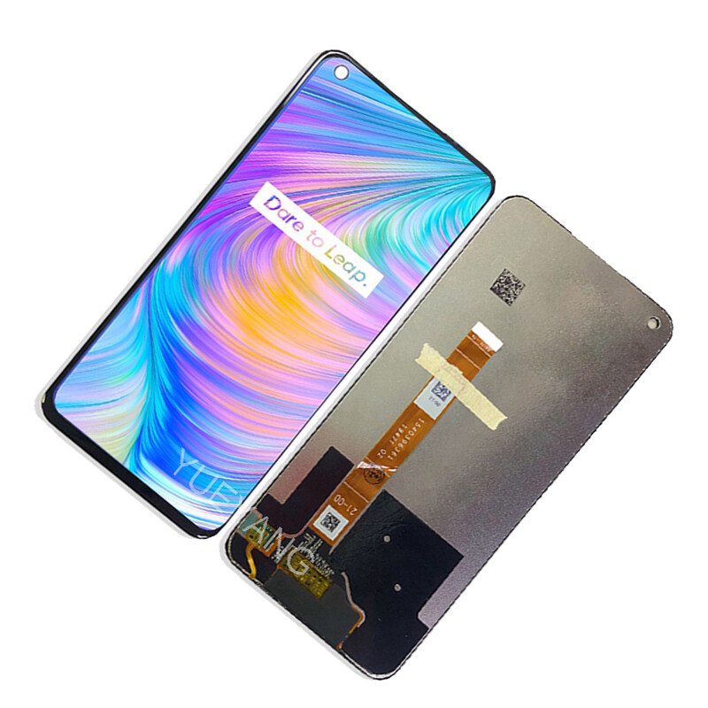 ใหม่การทำงานที่ดีที่สุดสำหรับ OPPO Realme Q2 5G RMX2117จอแสดงผล LCD ...