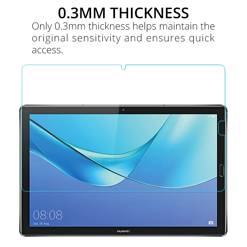 กระจกเทมเปอร์ปกป้องหน้าจอสำหรับHuawei MediaPad M6 10.8นิ้วSCM-AL09 W09 ...