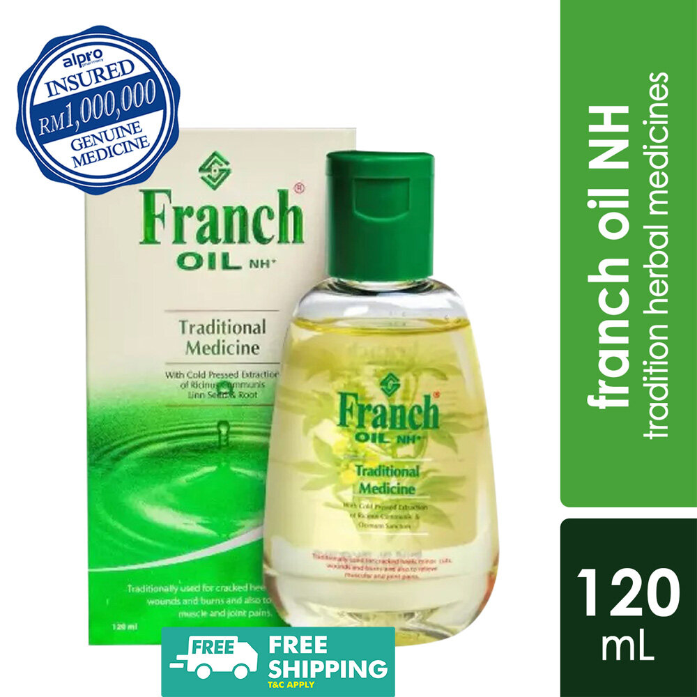 Alpro Pharmacy Franch Oil Traditional Medicine 120ml (Cracked Heels ...