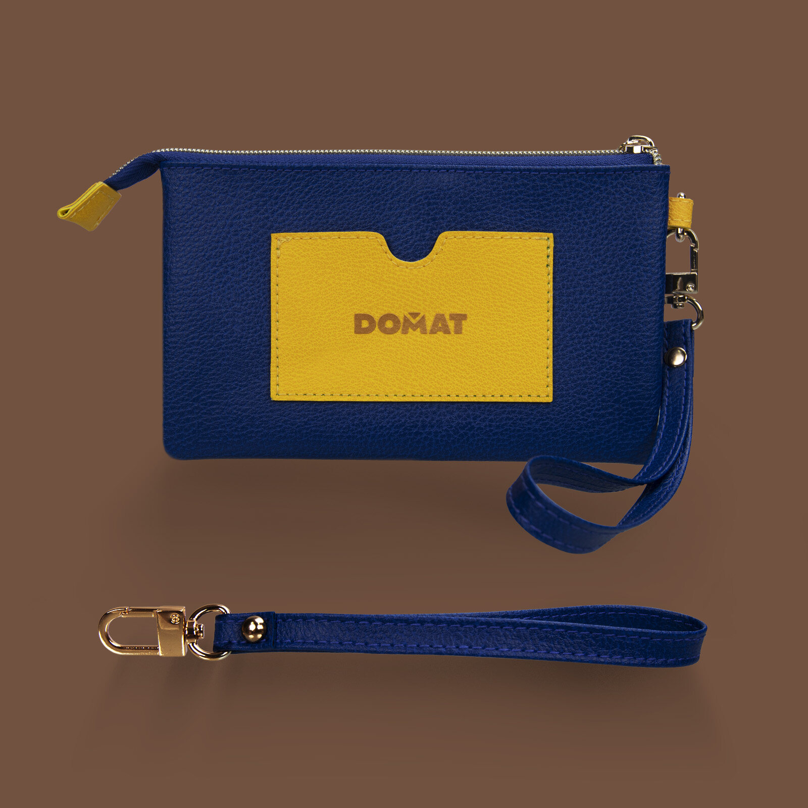 Domat Wristlet Clutch Purse For Girlscute Small Pouch Bagclutch Walletpurse Keys Or Pendant