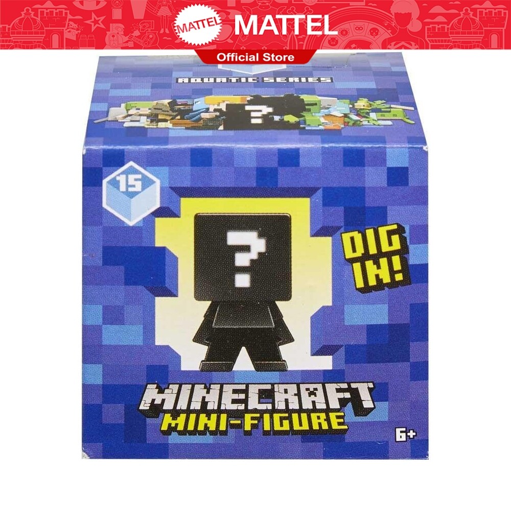 Minecraft Aquatic (Series 15) Mystery Mini Blind Box Figure | Lazada