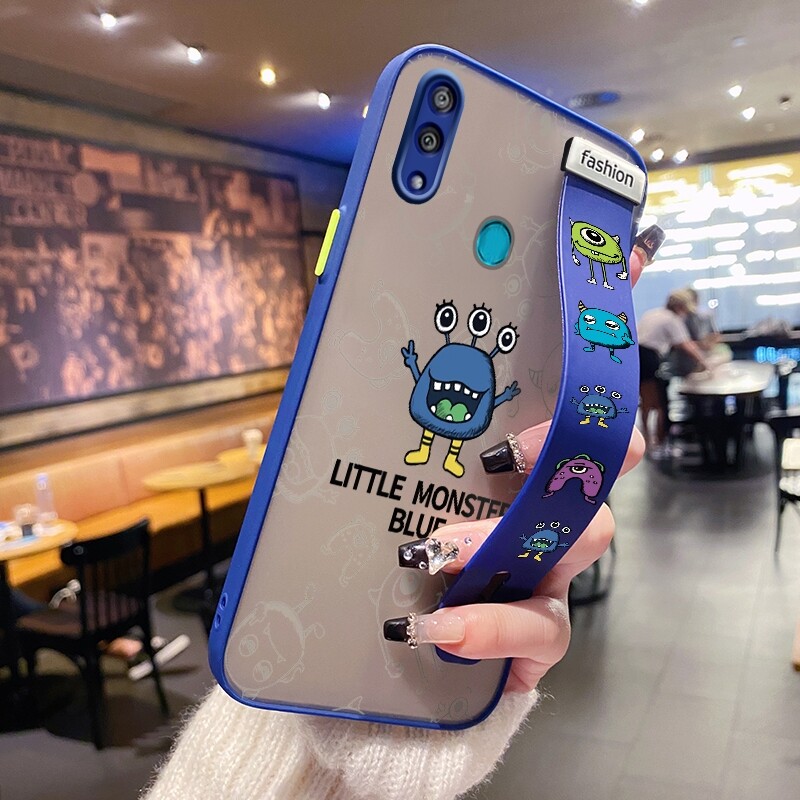 YIWESAN เคสกรณีสำหรับ Huawei Y7 2019 Y7 Power 2019 กรณีที่มีสายรัด ...