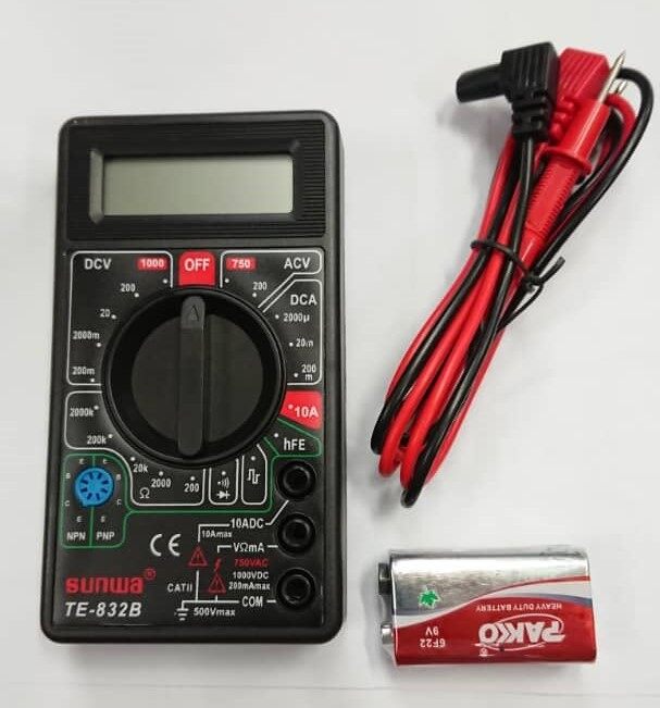 Sunwa TE832B Digital Multi Tester | Lazada