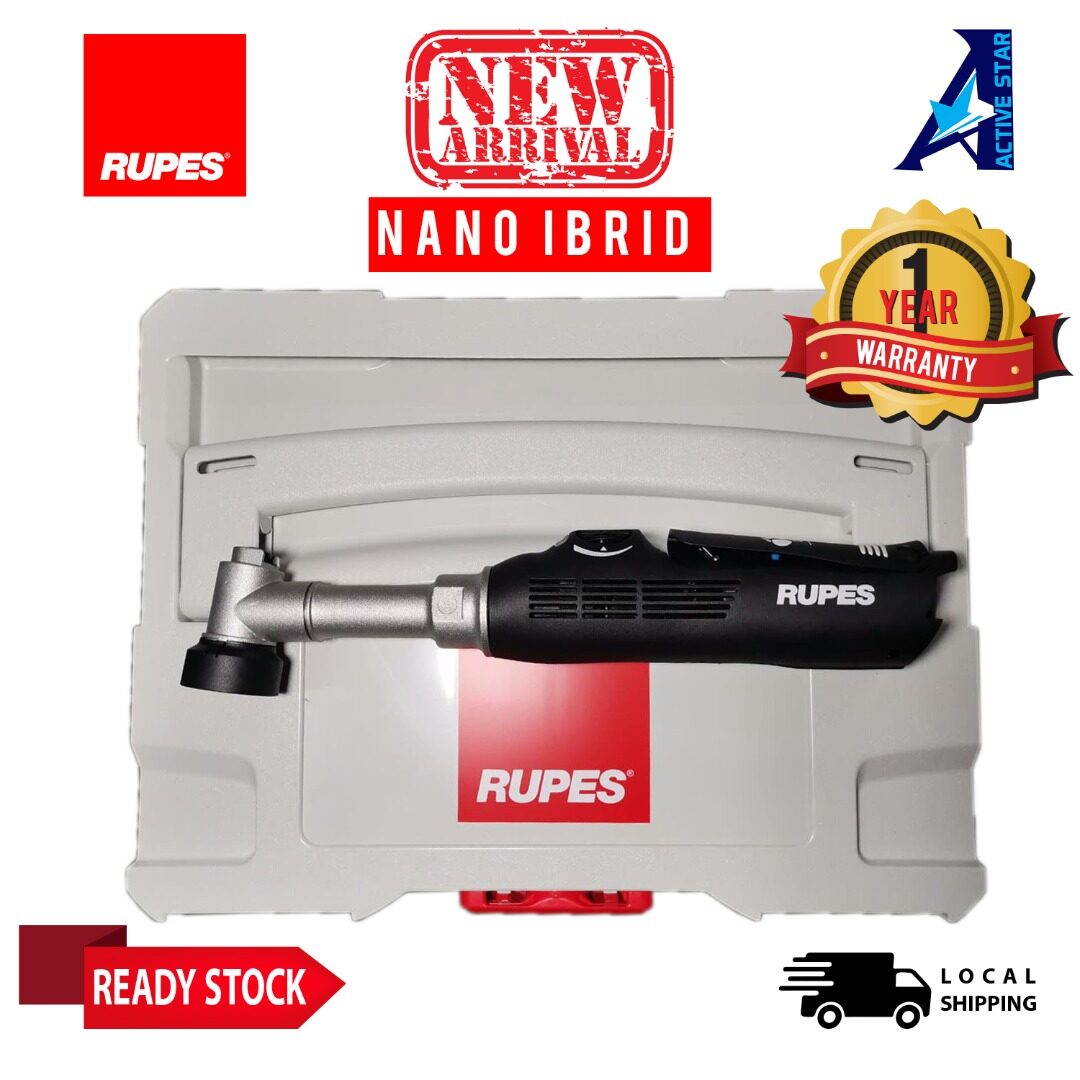 Rupes IBrid Nano Polisher - Long Neck Deluxe Box Kit | Lazada