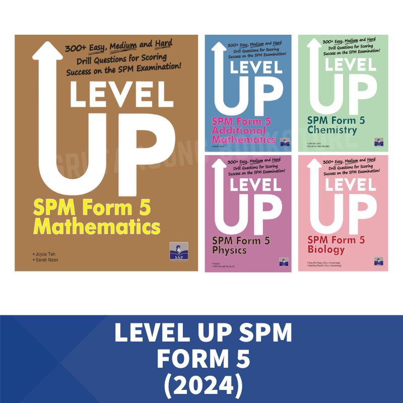 [ST] SAP 2024 : LEVEL UP SPM FORM 4 & FORM 5 (EDISI TERBARU) | Lazada