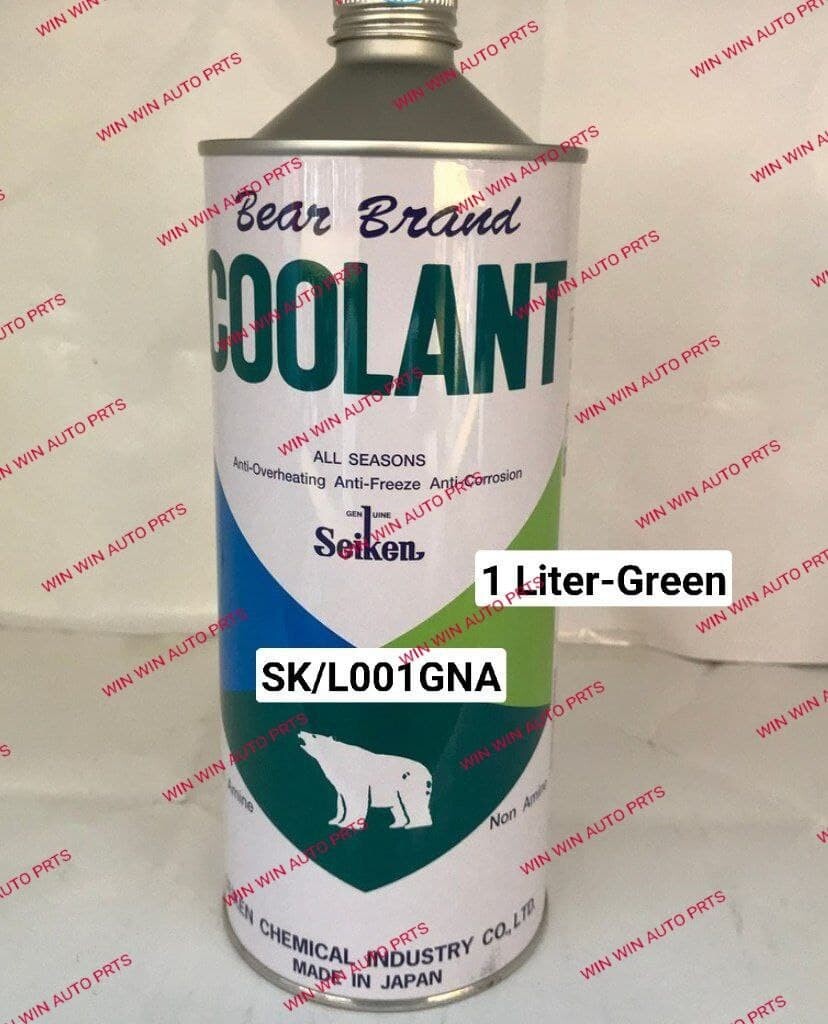 Seiken Bear Coolant Red / Green Concentrate - 1 Liter (Made in Japan ...