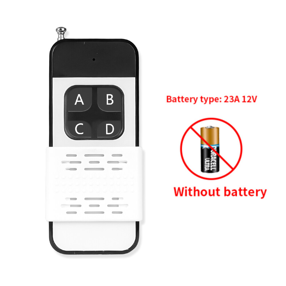 KEBETEME Universal 433Mhz High Power Wireless Remote Control 1/2/4 ... KEBETEME Universal 433Mhz High Power Wireless Remote Control 1/2/4 ...