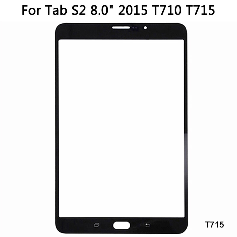 ใหม่ T710ด้านหน้าเลนส์กระจกสำหรับ Samsung Galaxy Tab S2 8.0 2015 T710 ...