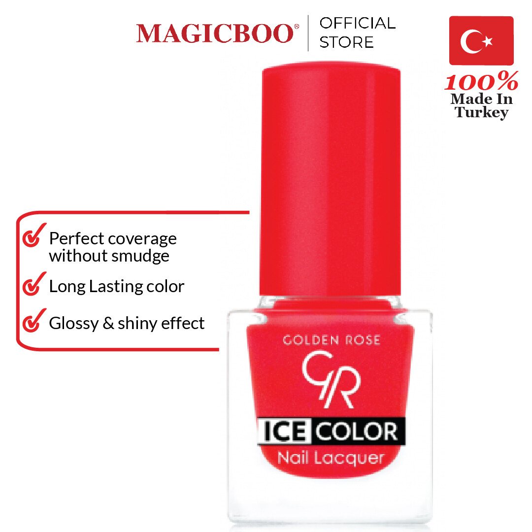Magicboo Golden Rose Ice Color Nail Lacquer-192 6ml | Lazada