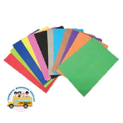 EVA FOAM SHEET CRAFT SENI / KEPINGAN EVA - 1MM | Lazada