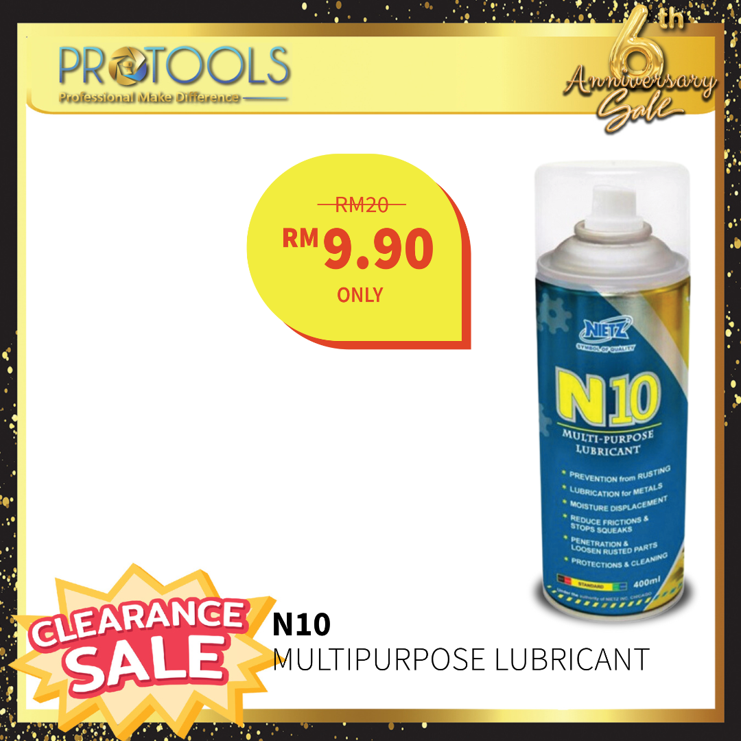 NIETZ N10 MULTI-PURPOSE LUBRICANT | ANTI RUST PENETRANT | LUBRICANT ...