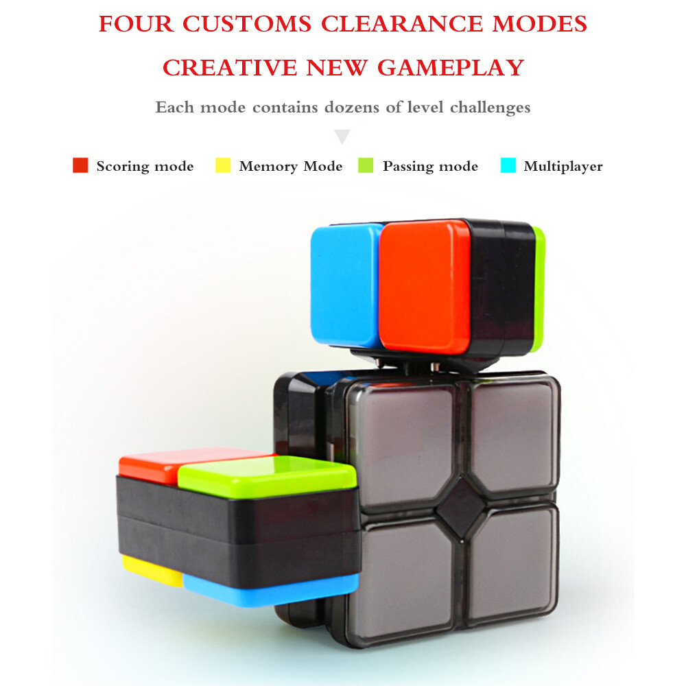 Magic Cube Electronic Music Cube Novelty Puzzle Game For Teens Kids ...