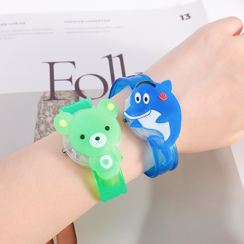 Luminous Watch Toys with Flash Children Watch Band Fluorescent Bracelet ...