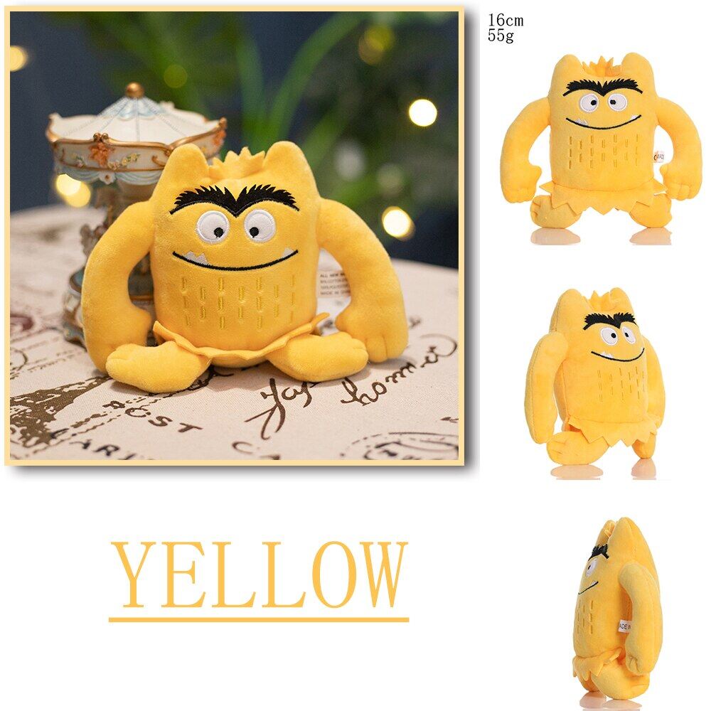 Hot Sale 1PC The Color Monster Emotion Plush Toys Baby Appease Emotion ...