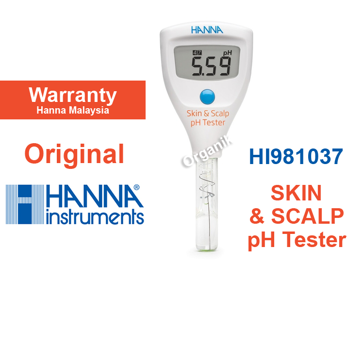 Hanna Skin and Scalp pH Tester HI981037 Hanna Instruments pH meter HI ...