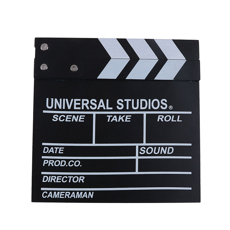 【Flash Sale】Director video acrylic clapboard dry erase tv film movie ...