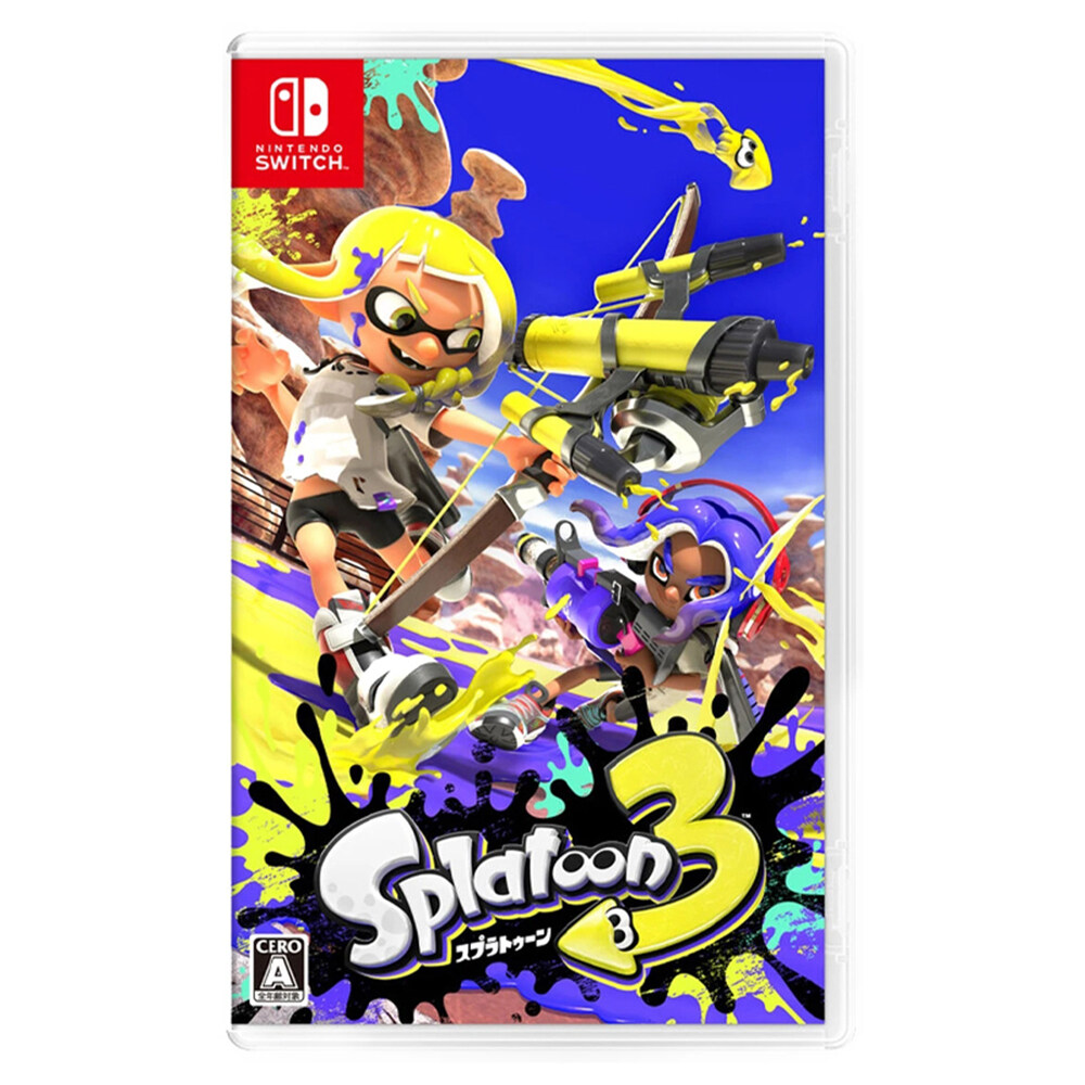 Nintendo Switch Game Splatoon 3 - Games Physical Cartridge | Lazada