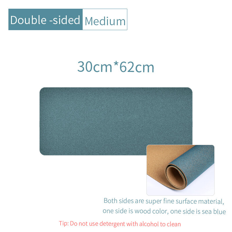 Hagibis mouse pad Large Natural Cork Desk pad Gaming Mousepad Anti-slip ...