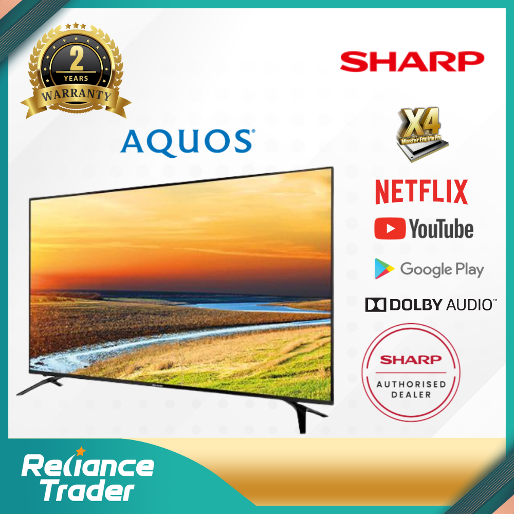 Sharp AQUOS 70 Inch 4K UHD Android TV 4TC70BK1X | Lazada