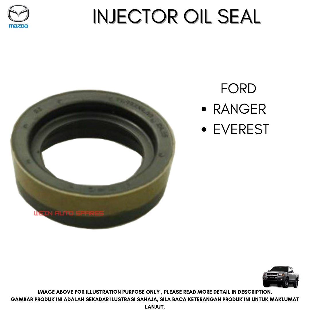MAZDA GENUINE INJECTOR OIL SEAL FOR FORD EVEREST , FORD RANGER WE ...