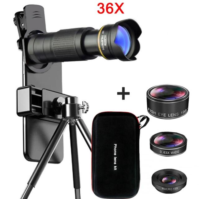 Multi Phone Camera Lens for iPhone 12 with Phone Case 10X 20X Macro 180 ...