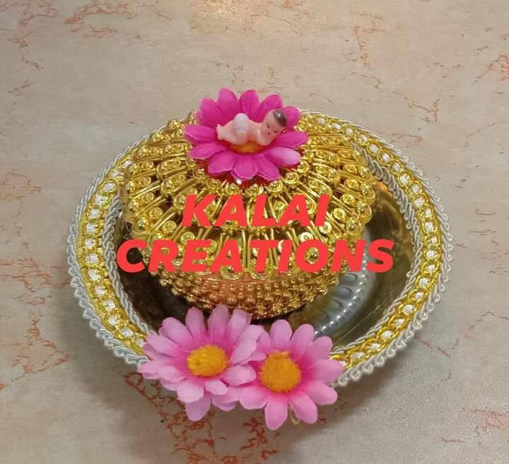 Bangles ceremony Sumangali set with tray(3 SET) | Lazada