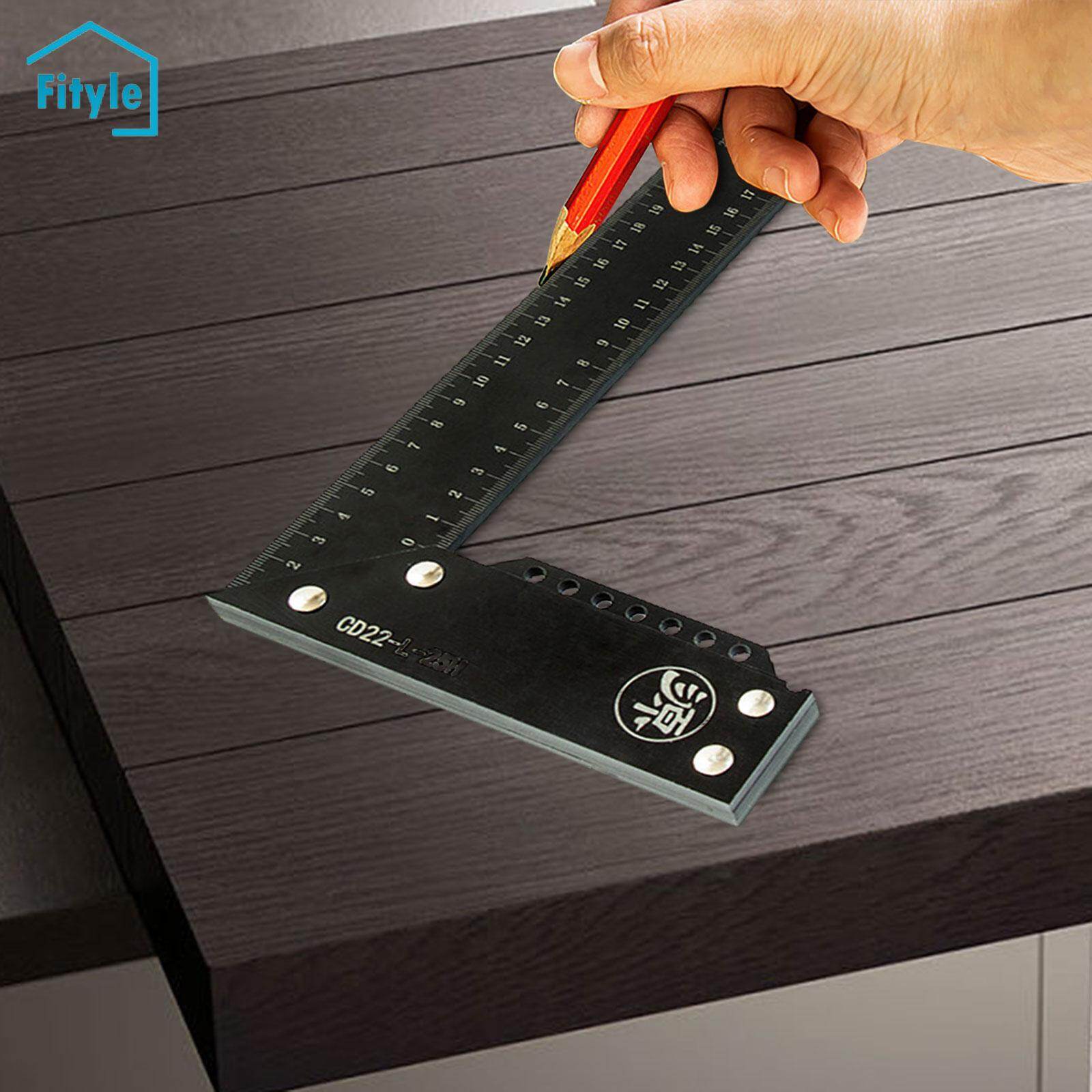 Fityle Right Angle Ruler High Precision Professional 90 Degree Ruler L ...