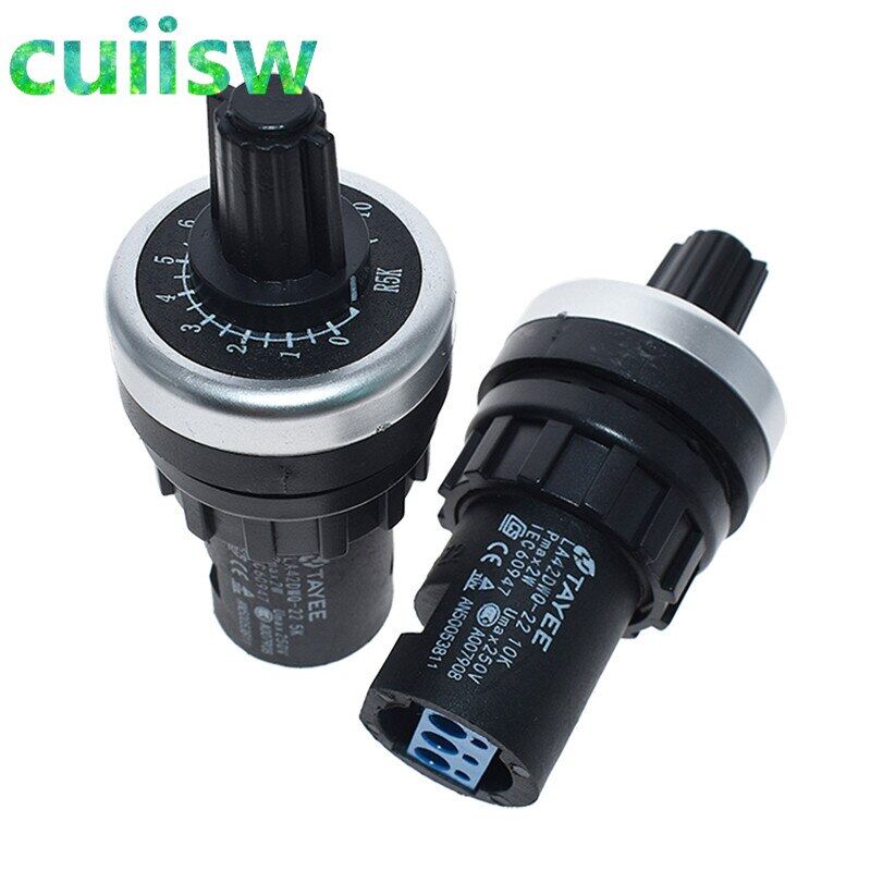 LA42DWQ-22 1K 5K 10K 50K 100K 200K 22mm Diameter Pots Rotary ...