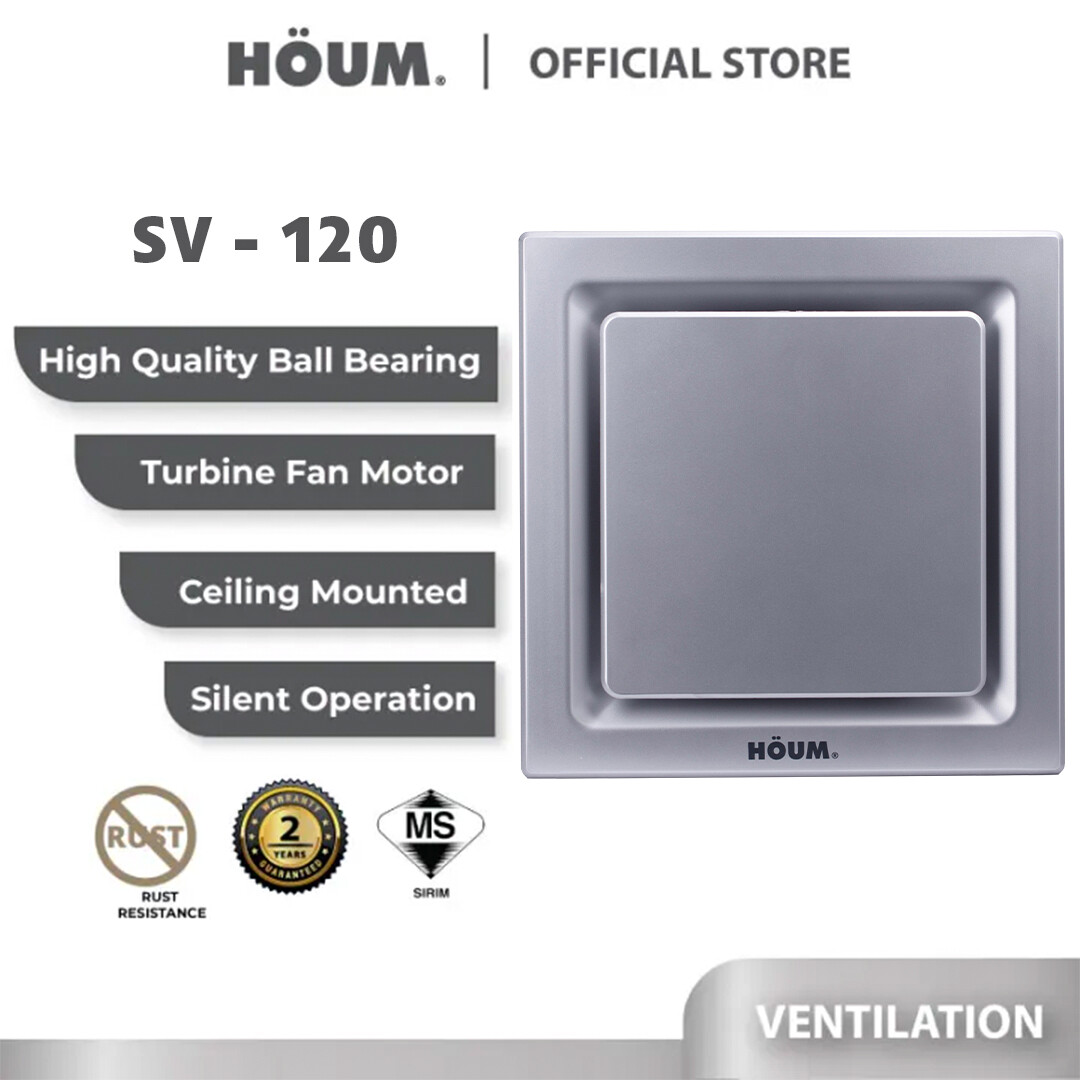 [INSTALLATION] HOUM Ceiling Mounted Ventilation Fan SV-120 Exhaust Fan ...