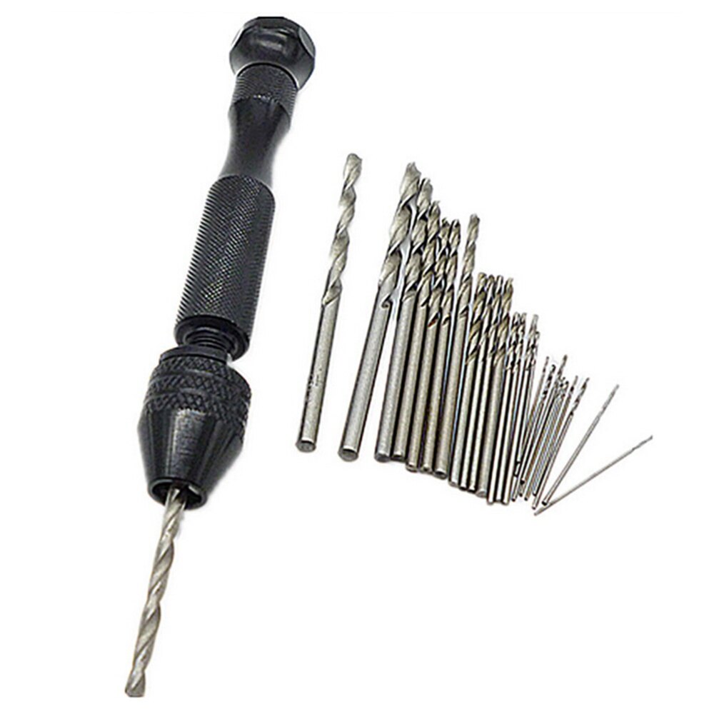 【Flash Sale】25pcs Mini Micro Twist Drill Bits 0.5mm-3mm W/ Aluminum ...