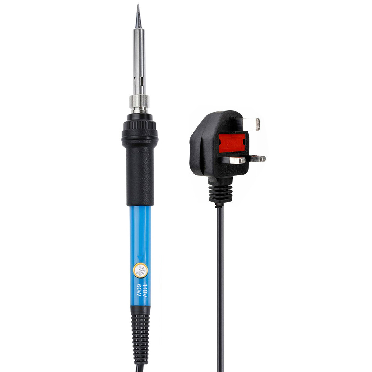 110V/220V 60W Soldering Iron Adjustable Temperature Electric Solder ...