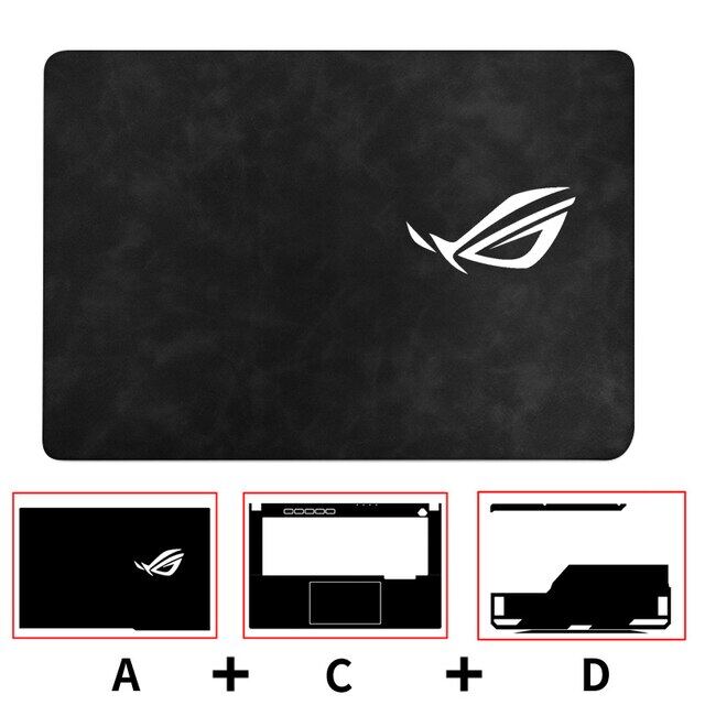 1 Leather Laptop Case Sticker Skin Proector Cover For Asus ROG Strix ...