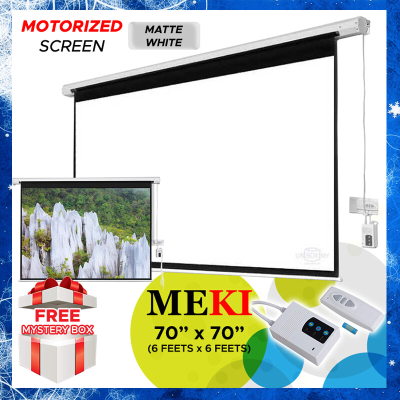 Meki EZ Screen Series High Quality Size 70 x 70 ( 6 x 6 feets ...