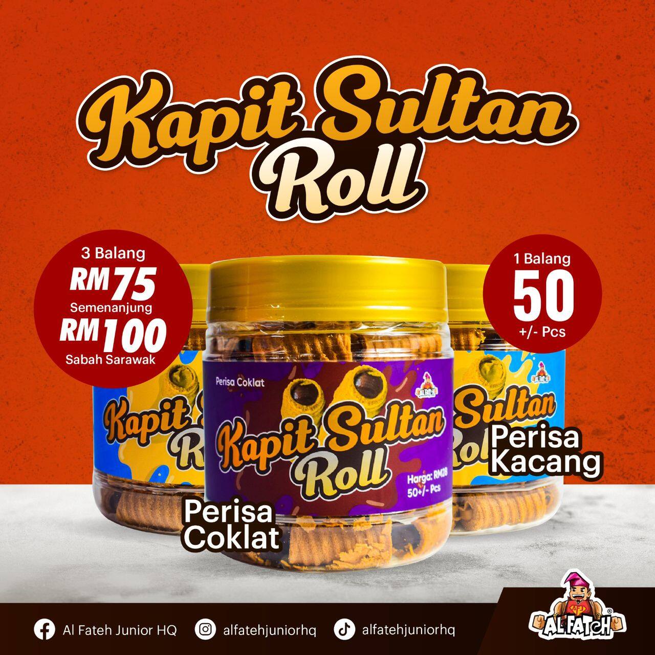 KAPIT SULTAN ROLL BY HQ | Lazada