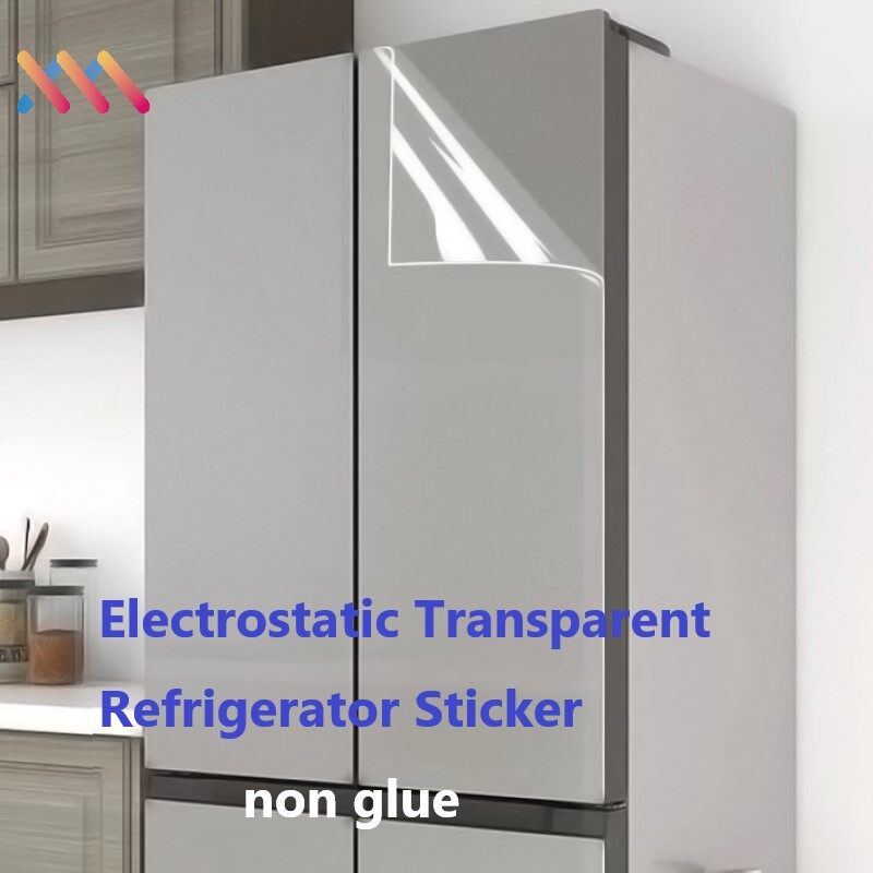 60cmx1000cm Electrostatic Adsorption Transparent Wallpaper Glue-free ...