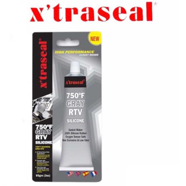 XTRASEAL 750°F Gray RTV SILICONE GASKET MAKER ( 85gm ) | Lazada