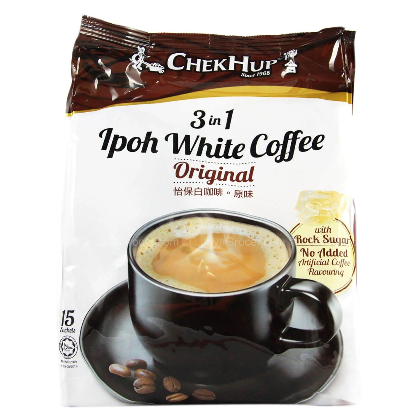 Chek Hup 3 in 1 Ipoh White Coffee Original, 480g | Lazada