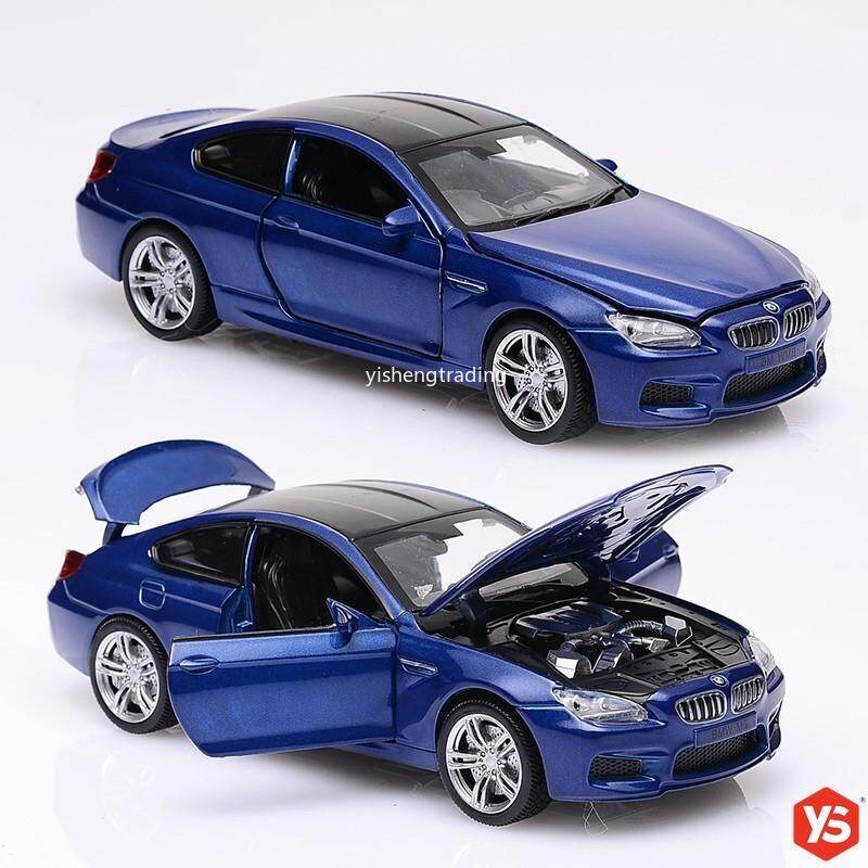 1:32 Scale BM.W M6 Diecast Model Car with Light & Sounds,Door Opening ...