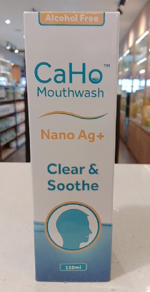 CaHo MOUTHWASH NANO Ag+ ( ALCOHOL FREE ) 150 ML EXP 11/2025 | Lazada