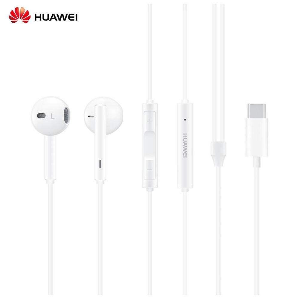 HUAWEI CM33คลาสสิกหูฟังHalf-สายหูฟังแฮนด์ฟรีความละเอียดสูงสายควบคุม ...