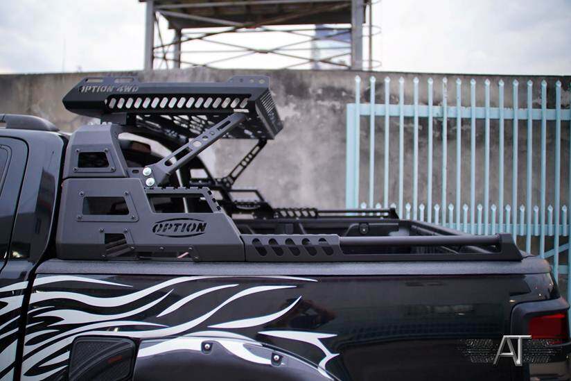 OPTION ROLL BAR V1 WITH ROOF RACK FOR FORD RANGER T6 T7 T8 RAPTOR | Lazada