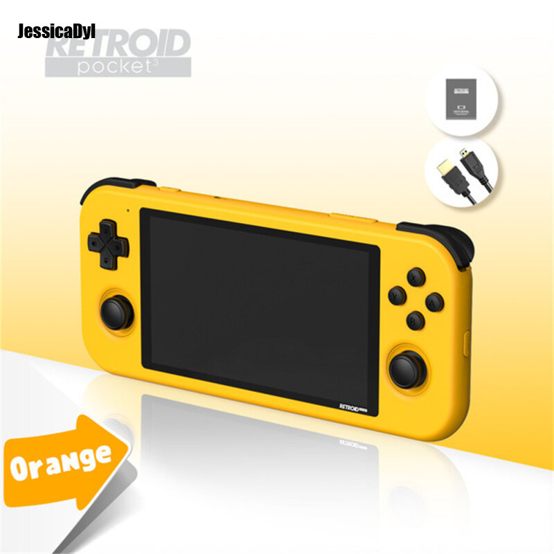Retroid Pocket 3 Android Handheld Game Console Psp/ps2 Arcade Retro Rp3 ...