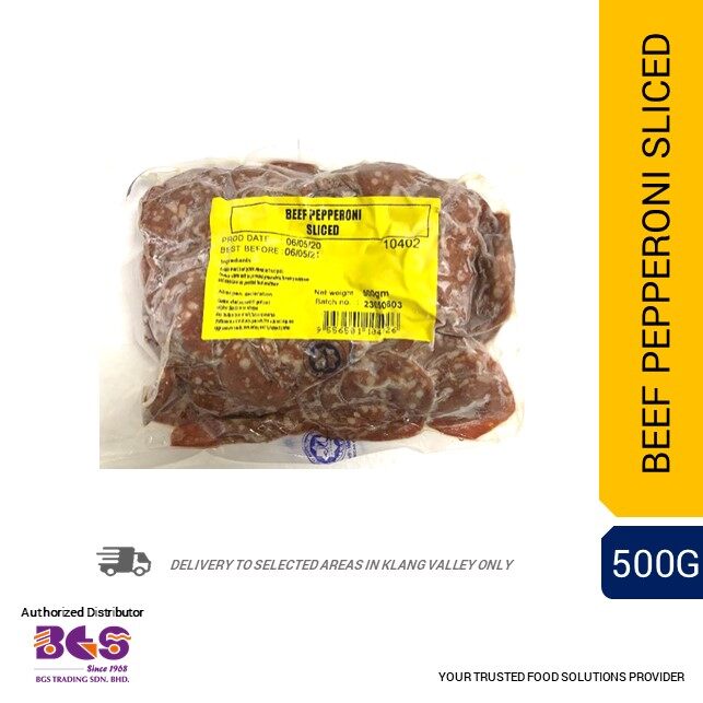 PRIMA Beef Pepperoni Sliced 500g [BGS Stores] | Lazada